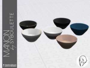 Manon Kitchen Set - Syboulette Custom Content for The Sims 4