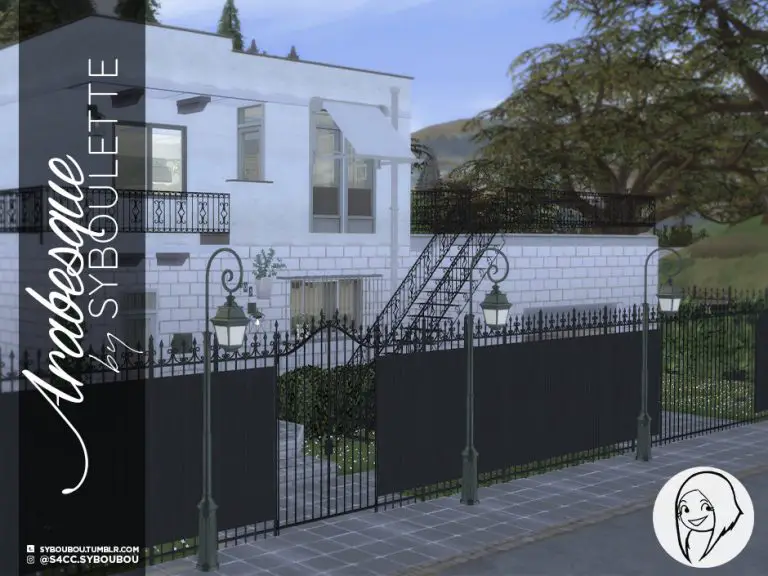 Arabesque Set - Syboulette Custom Content for The Sims 4
