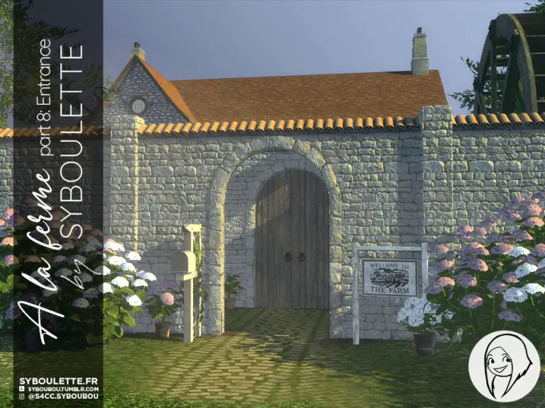 A la ferme farm cc sims 4 - Syboulette Custom Content for The Sims 4