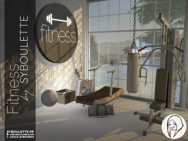 Fitness cc sims 4 - Syboulette Custom Content for The Sims 4