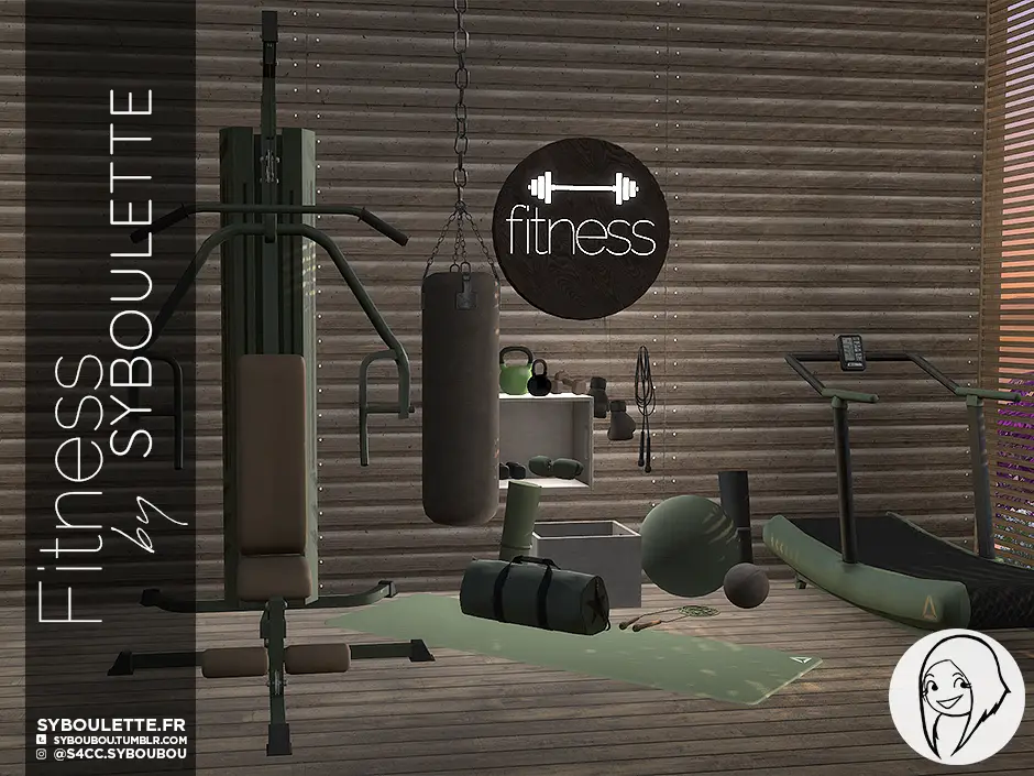 Fitness Cc Sims 4 Syboulette Custom Content For The Sims 4