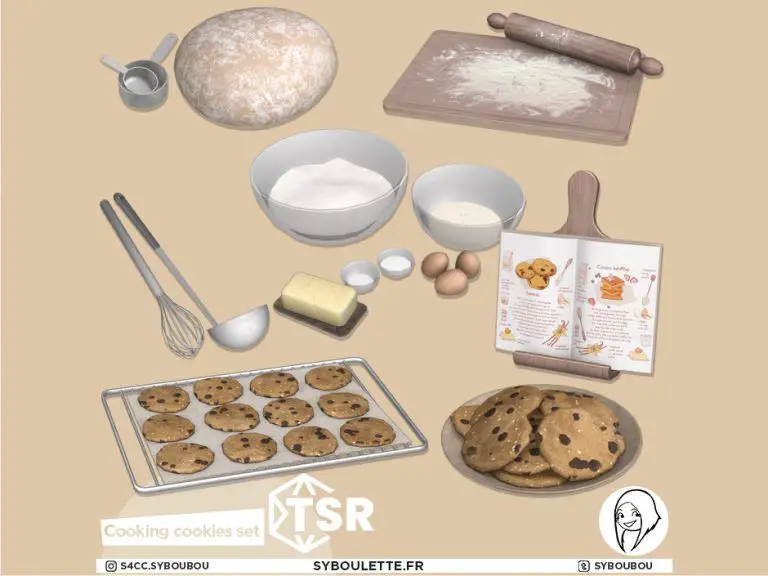 Cooking cookies cc sims 4 - Syboulette Custom Content for The Sims 4