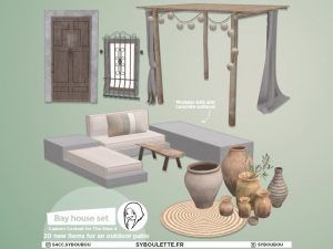 Bay house cc sims 4 - Syboulette Custom Content for The Sims 4
