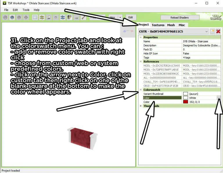 Tutorial: How to create a cc Stair for the SIms 4 – Syboulette Custom ...