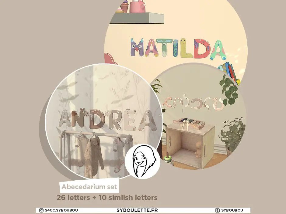 Abecedarium set (2021) - The Sims 4 Build / Buy - CurseForge