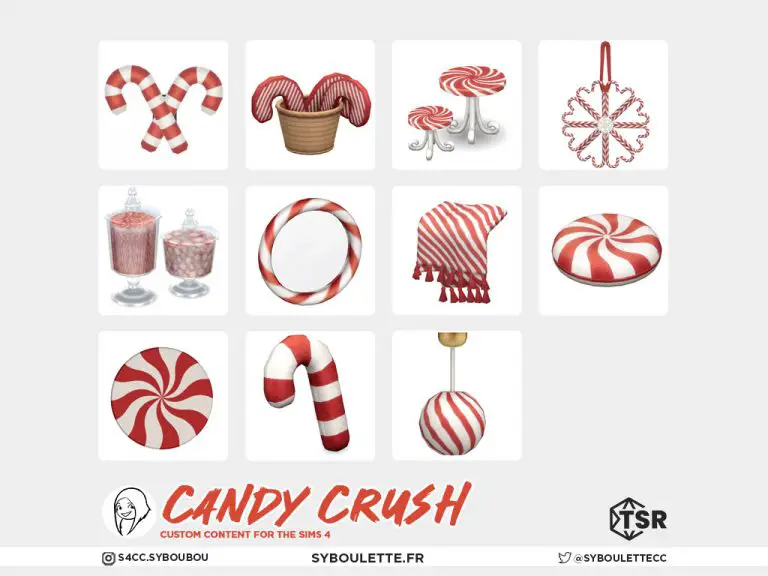 Candy Crush cc sims 4 - Syboulette Custom Content for The Sims 4