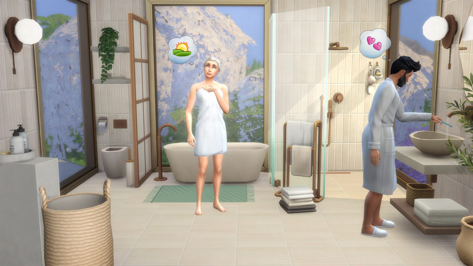 Sleek Bathroom Creator Kit by Syboulette - Syboulette Custom Content ...