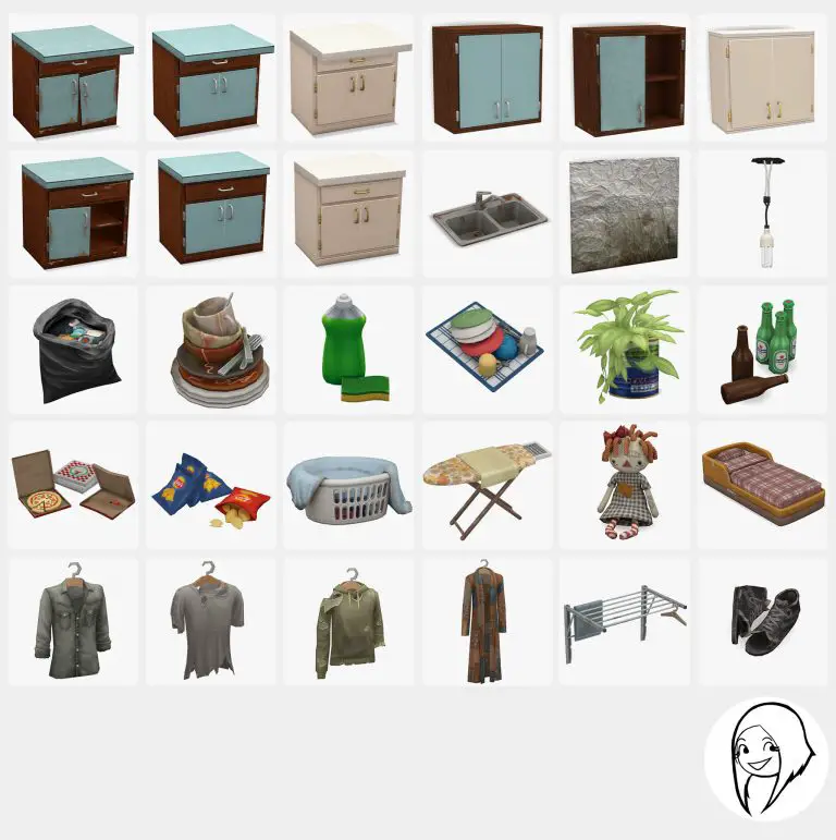 Scruff & Stuff worn cc sims 4 - Syboulette Custom Content for The Sims 4